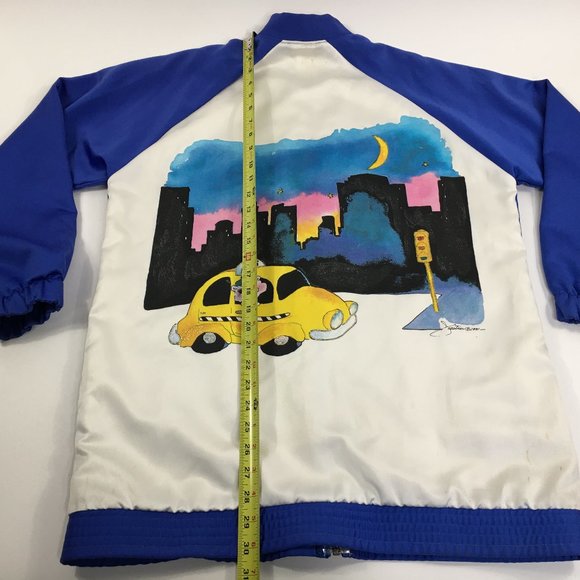 Jackets & Coats | Vintage 1991 Adult Osfm Handdone Glittery Jacket ...